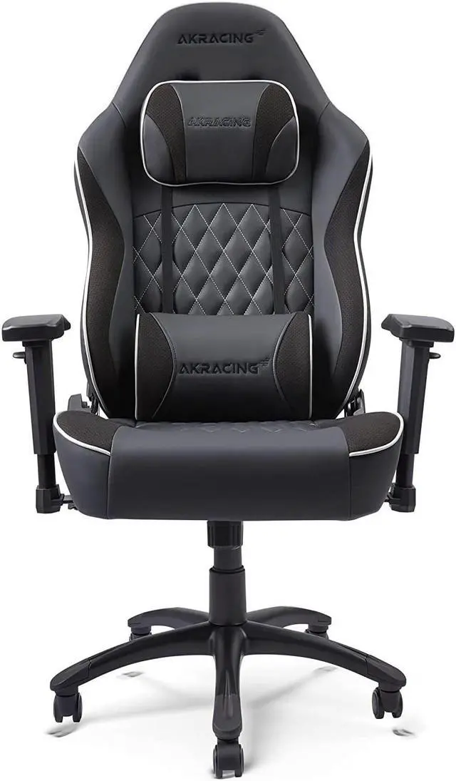 AKRacing California Office Chair OJAI XS Ergo Pleather 3DADJ Arms Black ...