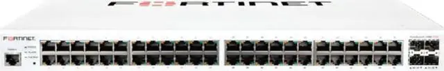 fortinet fortiswitch fs-148e-poe ethernet switch - 48 ports ...