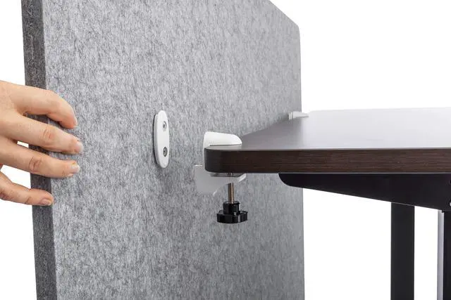 Lumeah Desk Modesty Desk Screen Cubicle Divider Privacy Partition ...