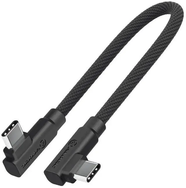 Alogic Elements Pro Right-Angle USB-C to Right Angle USB-C Cable ...