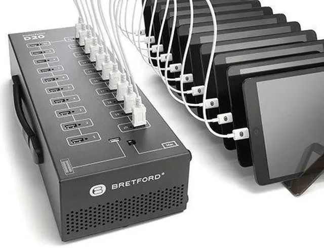 Bretford - HC817BG1 - Bretford PowerSync D20 - Power adapter - 20 ...