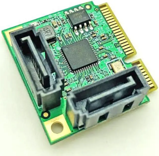 Mini PCI E SATA Card Mini PCIE SATA Controller/HUB/Multiplier 2Port ...
