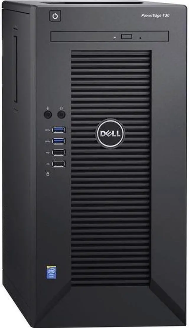 Dell PowerEdge T30 Mini-tower Server - 1 x Intel Xeon E3-1225 v5 Quad ...