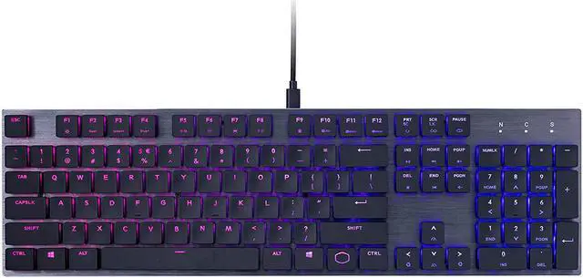 Cooler Master Sk-650-Gklr1-US SK650 Mechanical Keyboard with Cherry MX ...