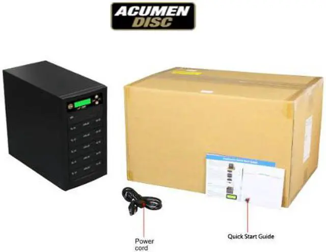 Acumen Disc 1 to 5 Targets Dual Layer 24X Burner DVD CD Copier ...