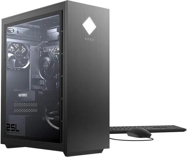 Refurbished: HP OMEN 25L Gaming Desktop PC (Intel i7-10700 8-Core ...