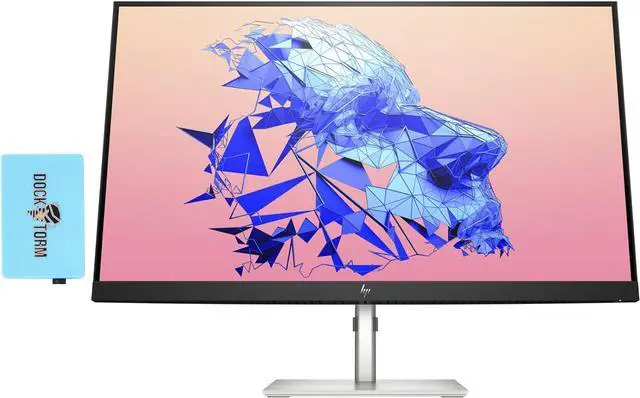 HP U32 4K HDR Monitor 368Y5AA#ABA Bundle with Docztorm Dock, 32" 4K UHD ...
