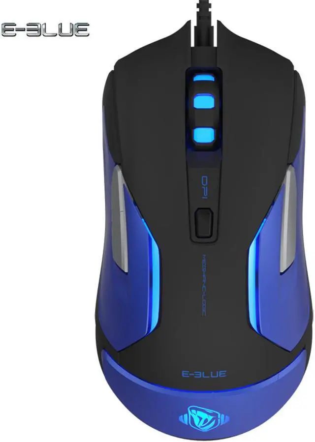 E-3LUE 5000DPI Gaming RGB Mouse USB Wired Ergonomic Game Mice LED ...
