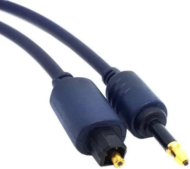 100cm For Toshiba Digital Optical Audio Toslink to 3.5mm Mini Toslink ...