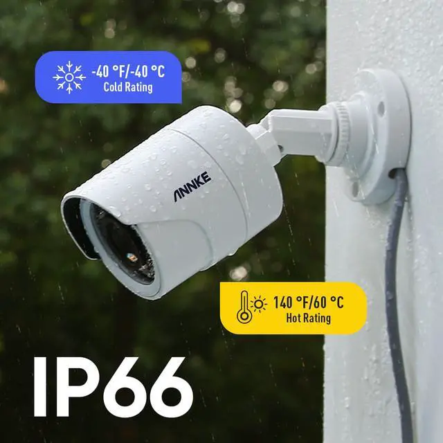 ANNKE Outdoor Indoor Home Security Camera System 8 Channel 6-in-1 DVR ...