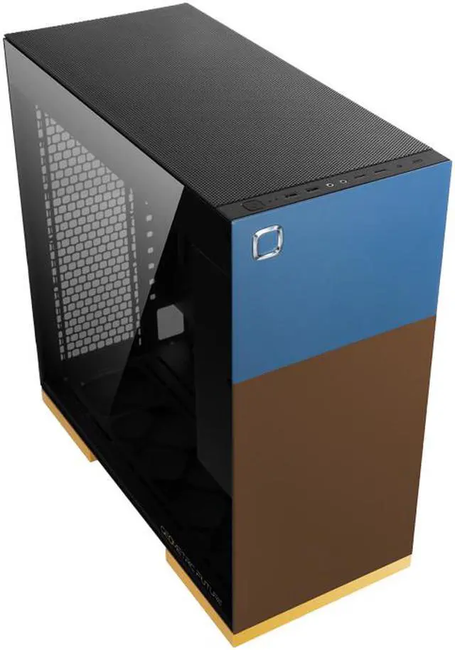 Geometric Future M8 Celluloid Mid Tower E-ATX/ATX Gaming Case, 4mm ...