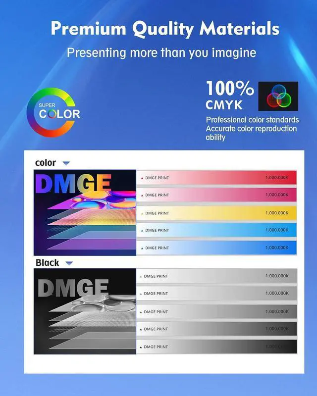 201X Toner Cartridges 4 Pack - High Yield Replacement for HP 201X Black ...