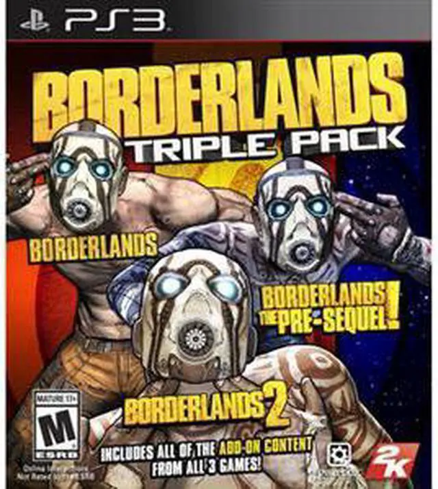 Borderlands Triple Pack PS3 - Newegg.com