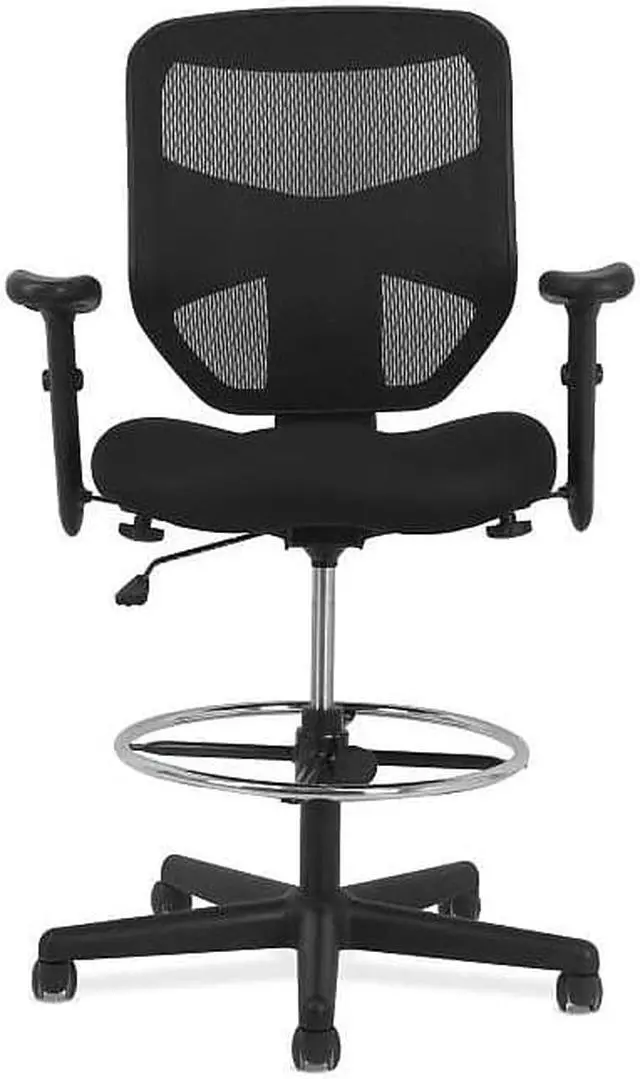 HON Prominent High-Back Task Stool Black Mesh Back - Newegg.com