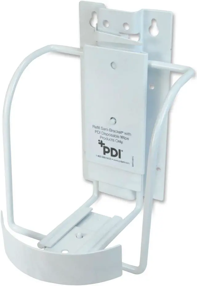 Pdi Healthcare Sani Bracket f/ Sani-Cloth Wipes Med. Canister White ...