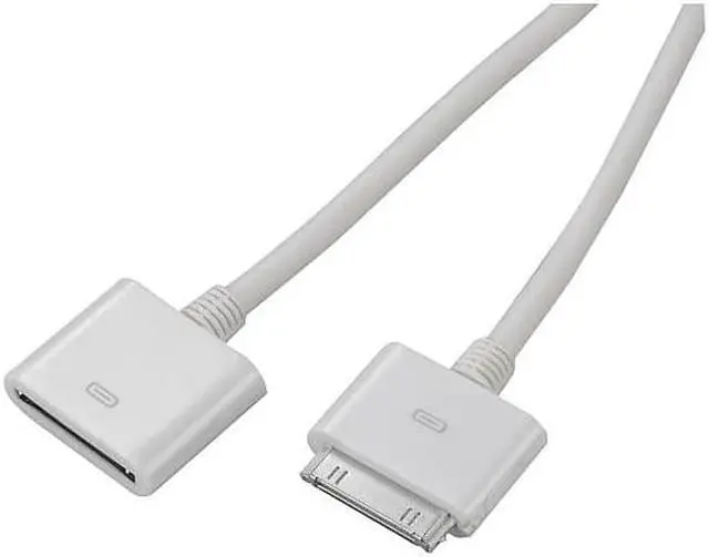 30-Pin M/F Extension Cable (17 Core) for iPhone/iPad/iPod ...