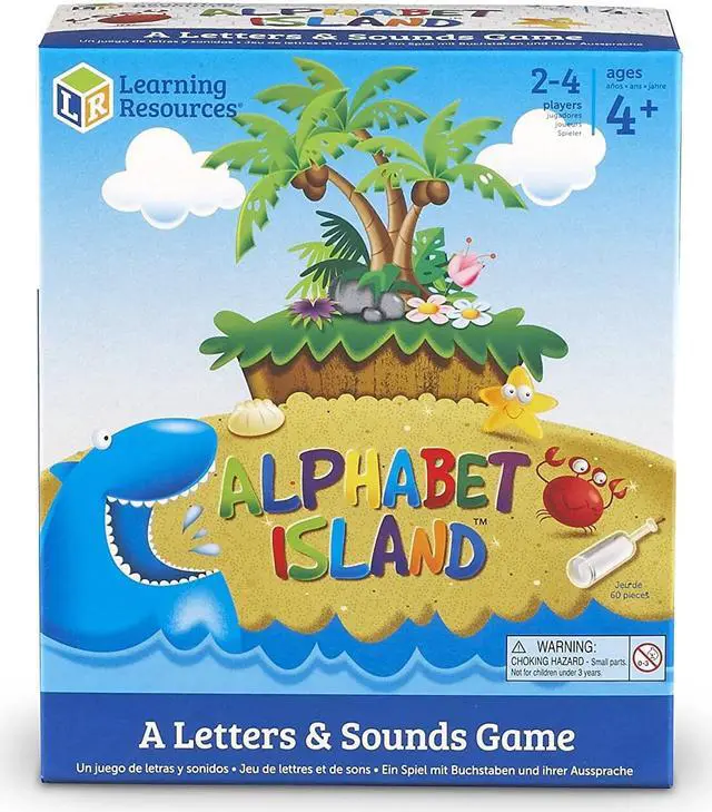 Learning Resources Alphabet Island Game Ages 4+ Ast 5022 - Newegg.com