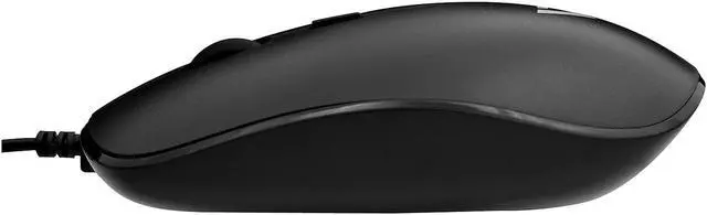 V7 MU200-1N Black Wired Optical Low Profile Mouse - Newegg.com