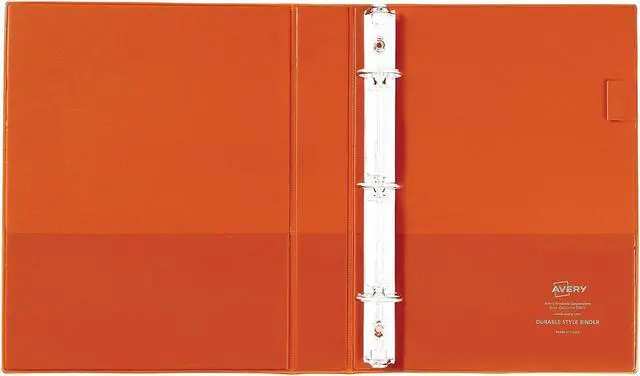 Avery Durable Mini Fashion Binder 8 1/2 x 5 1/2 1" Capacity Floral ...