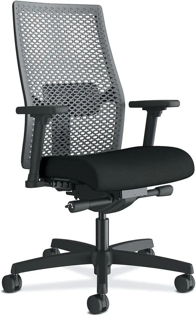 HON Ignition 2.0 Mesh Back Fabric Task Chair Black HONI2MRL2AC10TK Newegg