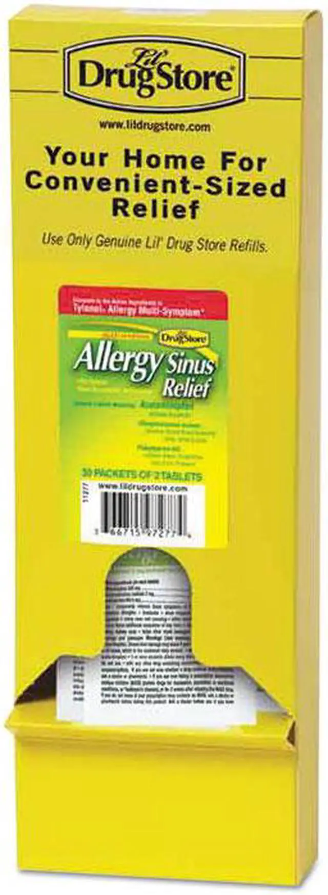 Lil' Drugstore Refill,Allergy,50ea/Bx 97117 - Newegg.com