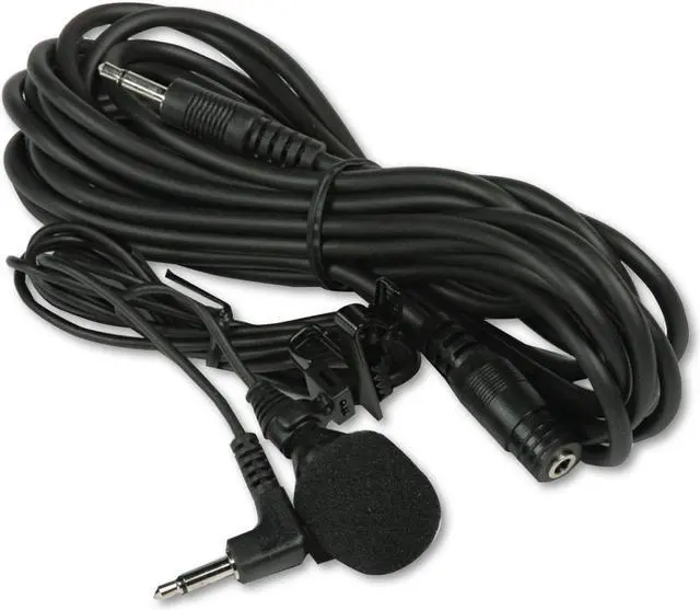 Amplivox S2030 Handsfree Professional Cardioid Lapel Microphone 40 Cord ...