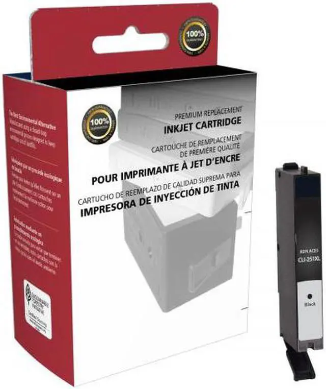 CIG 118033 Remanufactured Ink Cartridge Replaces Canon 6448B001, CLI ...