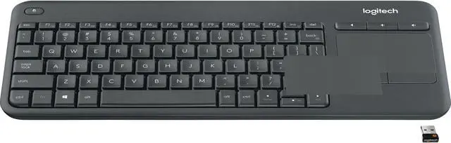 Logitech K400 Professional Wireless Touch Keyboard - Wireless ...