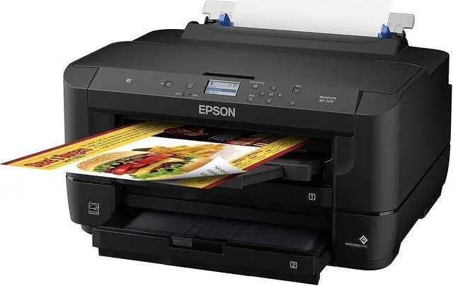 Epson WorkForce WF-7210 Inkjet Printer - Color - 4800 x 2400 dpi Print ...