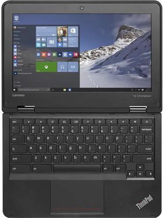 Open Box: Lenovo ThinkPad Chromebook Intel Celeron 11.6" Chrome OS 11e ...