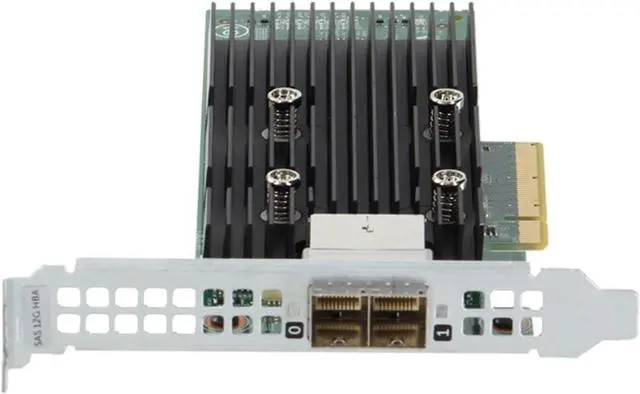 Refurbished: Dell LSI 3008 12Gbps SAS External Dual HBA FH (2PHG9-OSTK ...