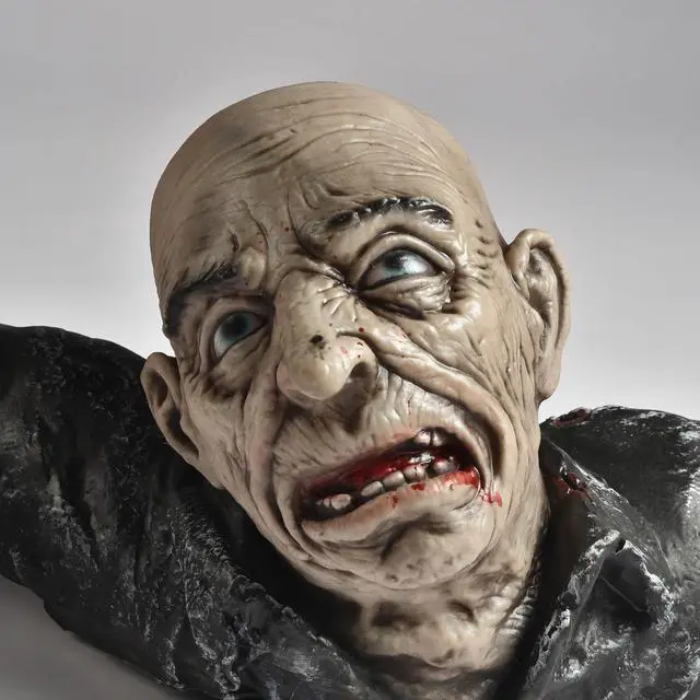 31" Animated Halloween Prop Groundbreaker Zombie Graveyard Haunted ...