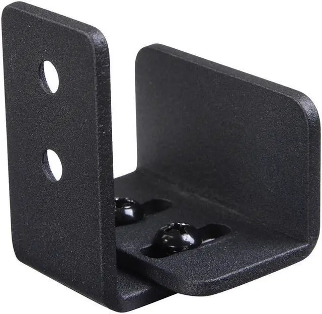 Adjustable Wall Mount Floor Guide Matte Carbon Steel for Sliding Barn ...