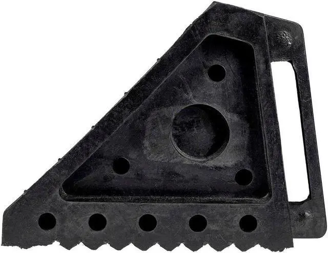 Monoprice Solid Rubber Wheel Chocks (2-Pack) 3 Ton Weight Capacity ...