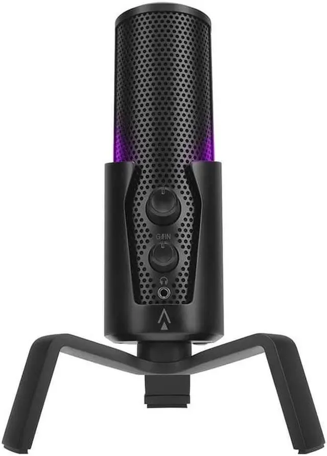 Monoprice Sentry Streaming Microphone, 4 Pickup/Polar Patterns, USB-C ...