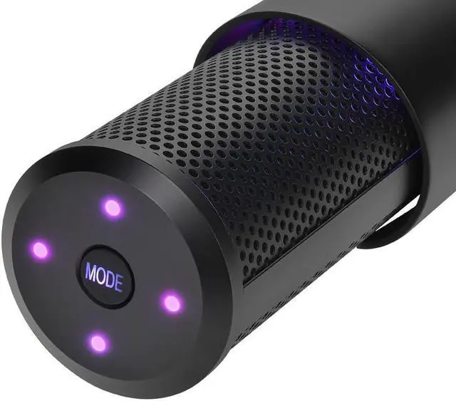 Monoprice Sentry Streaming Microphone, 4 Pickup/Polar Patterns, USB-C ...