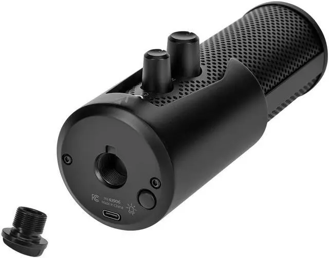 Monoprice Sentry Streaming Microphone, 4 Pickup/Polar Patterns, USB-C ...