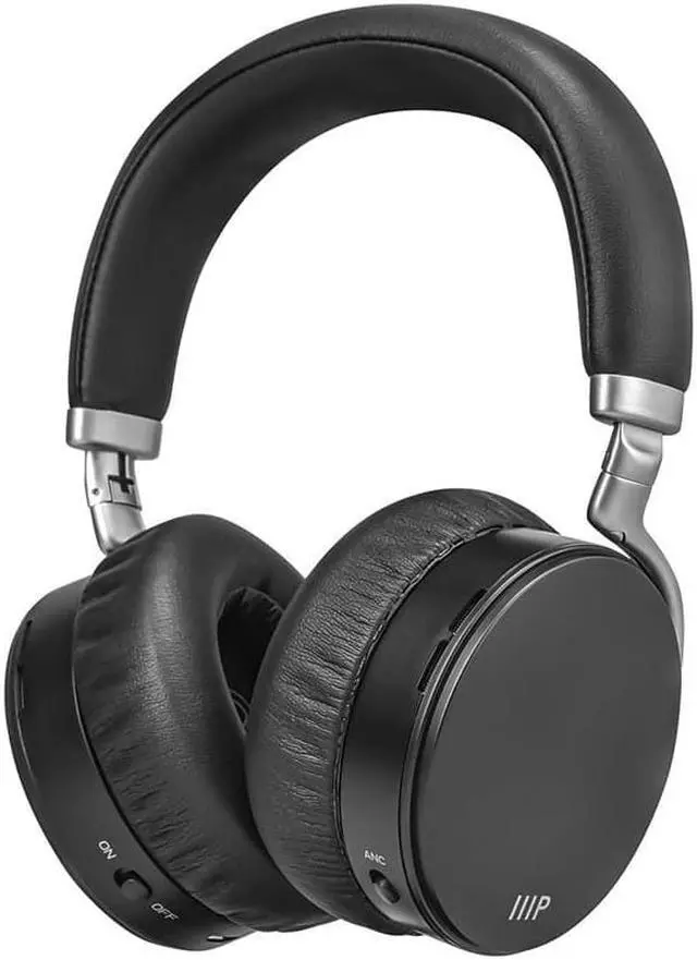 Monoprice Bluetooth Headphones with Active Noise Cancelling, 20H ...