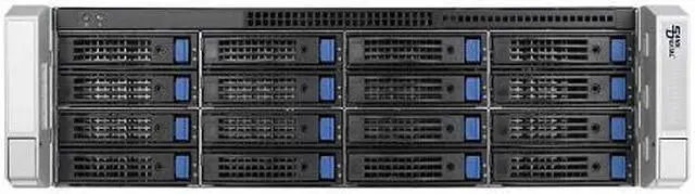 Open Box: RS-Series RS316X12 3U 16 Bay SAS Expander JBOD with Redundant ...