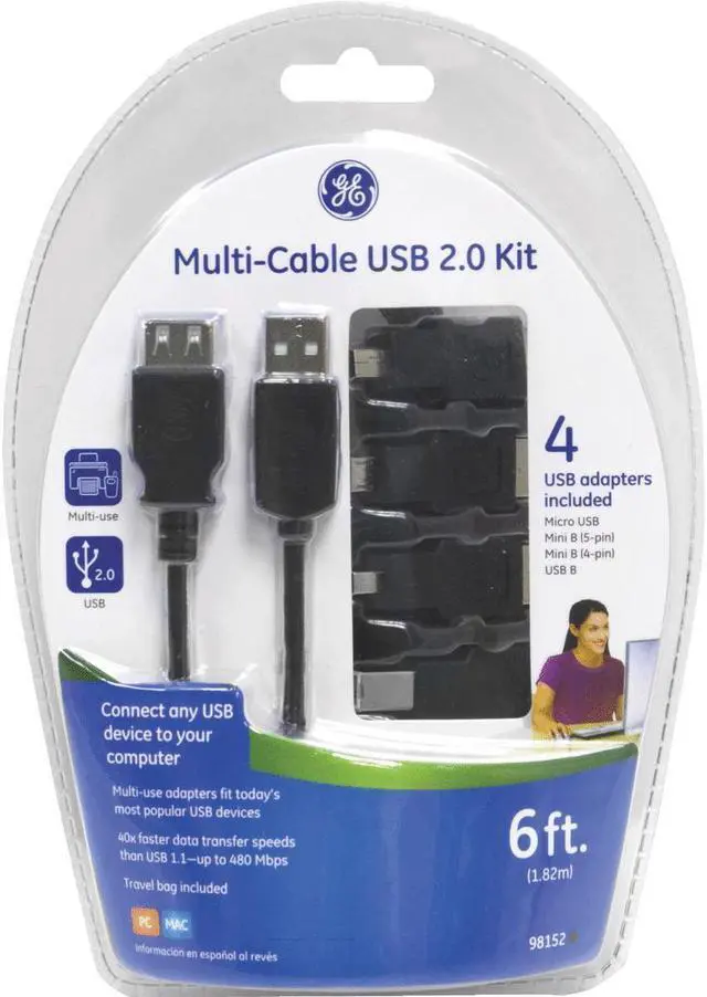 GE 98152 Ge 98152 usb cable kit - Newegg.com