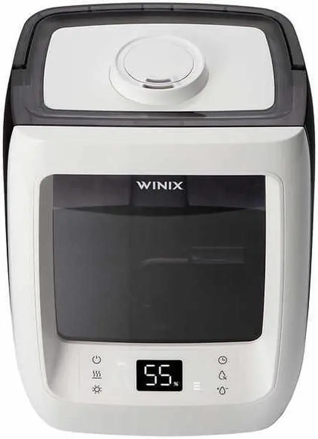 Winix Ultrasonic Humidifier with UV-C LED Technology, 2-gallons L201 ...