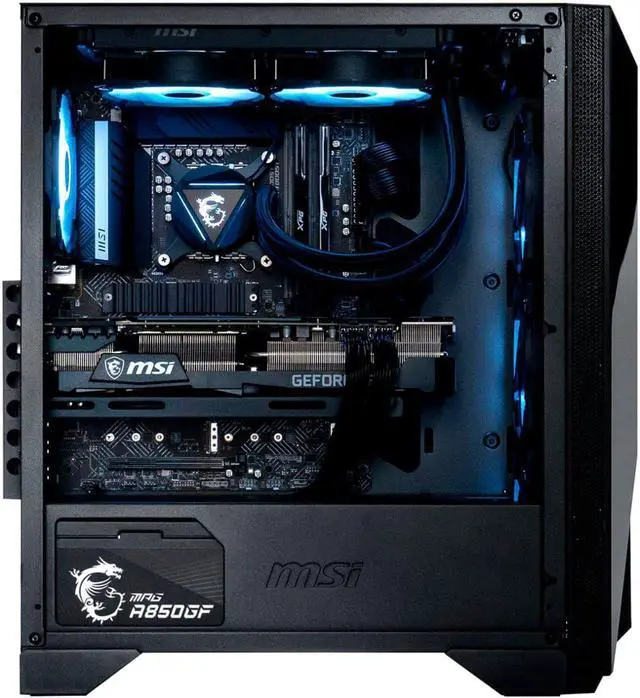MSI - Aegis R Gaming Desktop - Intel Core i7-12700F - 16GB Memory ...