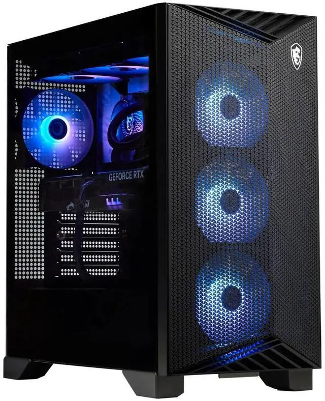 MSI Aegis ZS2 Gaming Desktop AMD Ryzen 7 9700X - GeForce RTX 5070 Ti ...
