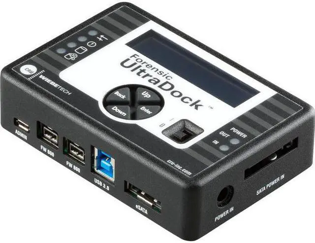 Wiebetech Forensic Ultradock Fudv5.5 Drive Dock - Esata Usb 3.0 ...