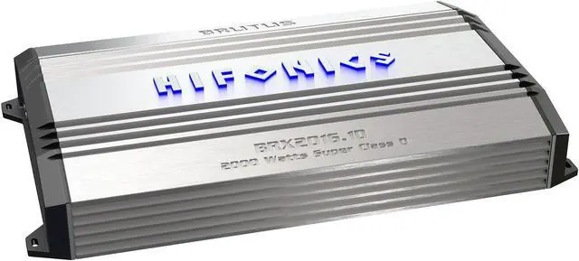 Hifonics BRX2016.1D Brutus 2000W Mono Super D Class Car Amplifier with ...