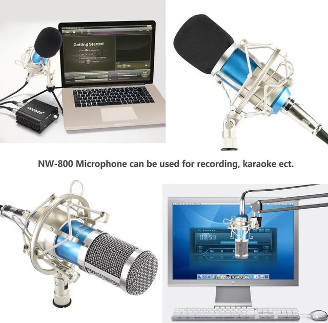 Neewer® NW-800 Microphone Set Including (1)NW-800 Professional ...