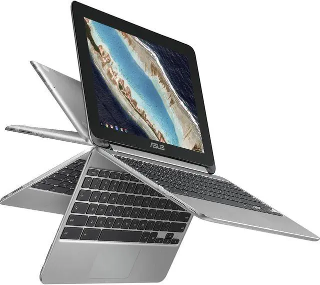 Refurbished: Asus Flip 2 in 1 Chromebook 10.1" Touchscreen 16GB 4GB Type-C C101PA-DB02 - Newegg.com