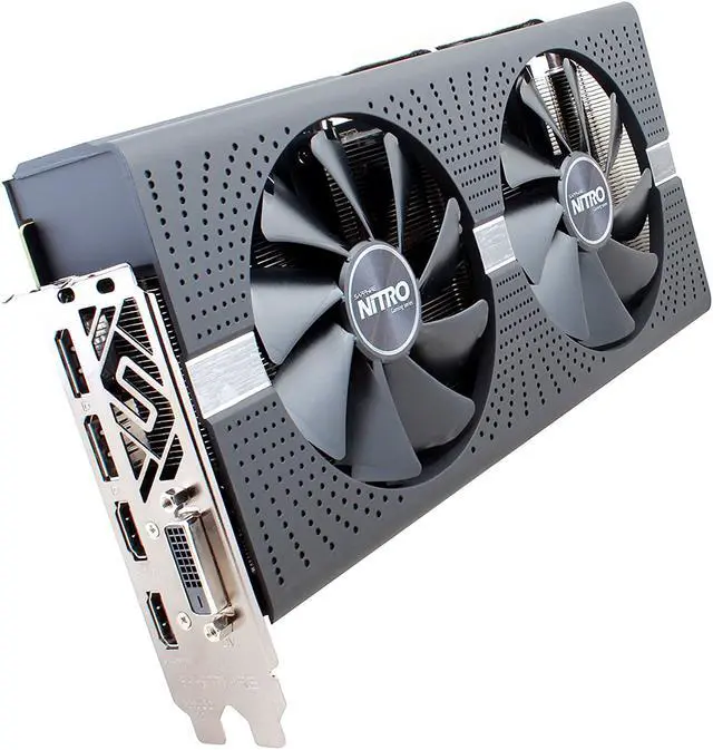 Sapphire 11266-09-20G Radeon NITRO+ RX 570 8GB GDDR5 DUAL HDMI / DVI-D ...