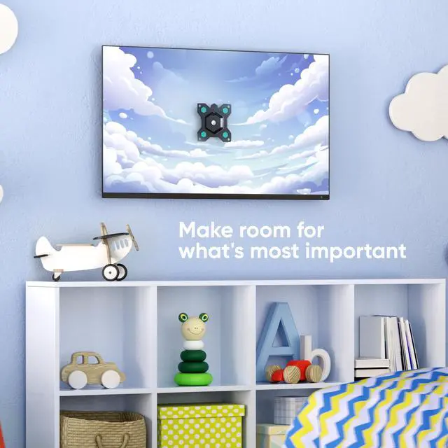 ONKRON Small TV Wall Mount for 10 - 35 Inch Screen up to 44.1 lbs, 360 ...