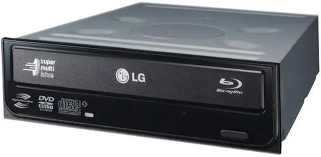 LG Black Blu-ray Reader & 16x DVD Burner - Bulk SATA Model UH08LS10K ...